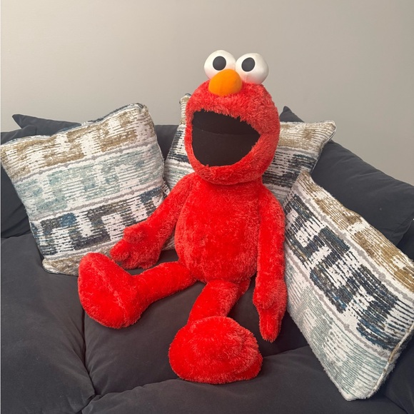 Sesame Street | Toys | Sesame Street Elmo Plush Toy Red | Poshmark